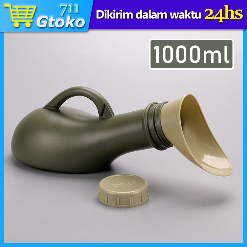 Jual Pispot Urinal Tutup Pria Travel Portable Plastik Botol Tempat Air ...