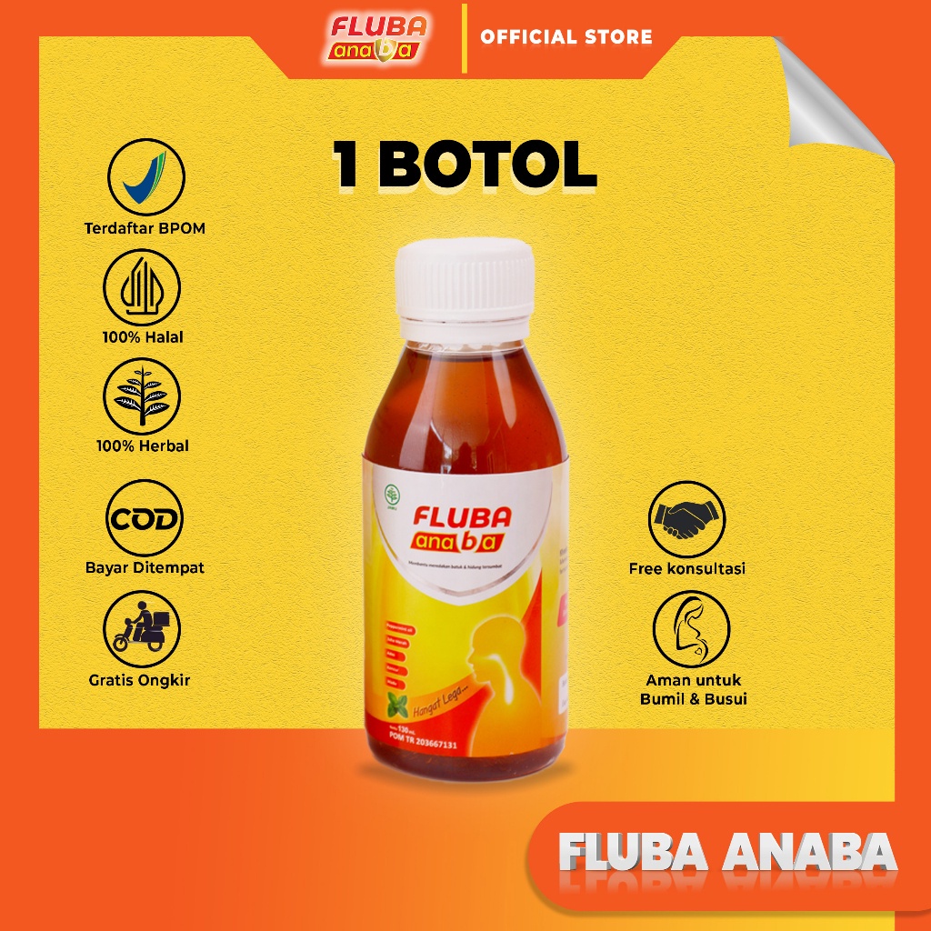 Jual Fluba Anaba Madu Herbal - 130 ml ORIGINAL | Shopee Indonesia