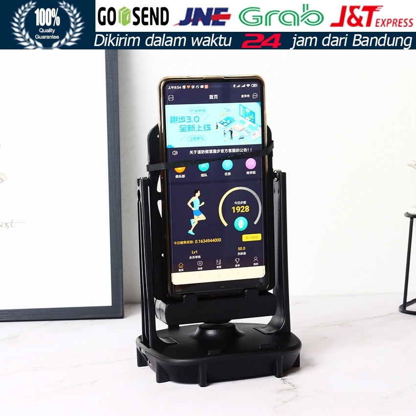 Jual Brush Pedometer / Walk Shaker Phone Holder Pedometer / Pedometer ...