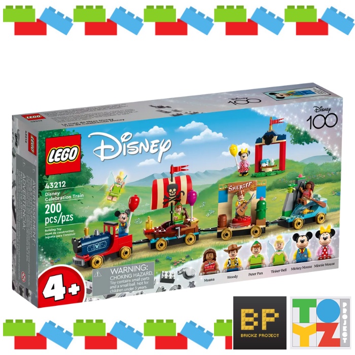 Jual Lego 43212 Disney - Celebration Train Original TP Bali | Shopee ...