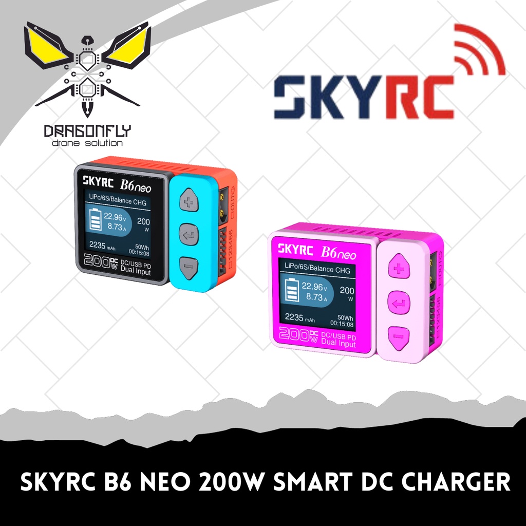 Jual SkyRC B6 Neo 200W Smart DC Charger | Shopee Indonesia