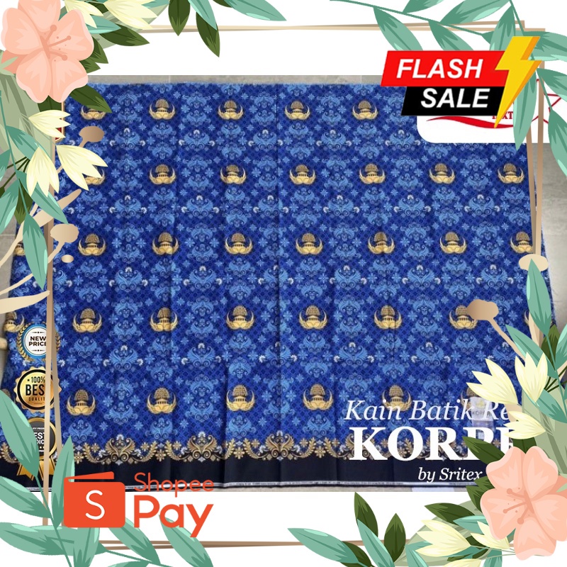 Jual SRAGAM HARI PAHLAWAN //Kain Batik Seragam KORPRI PRODUK SRITEX Katun terbaru 2022 Termurah ...