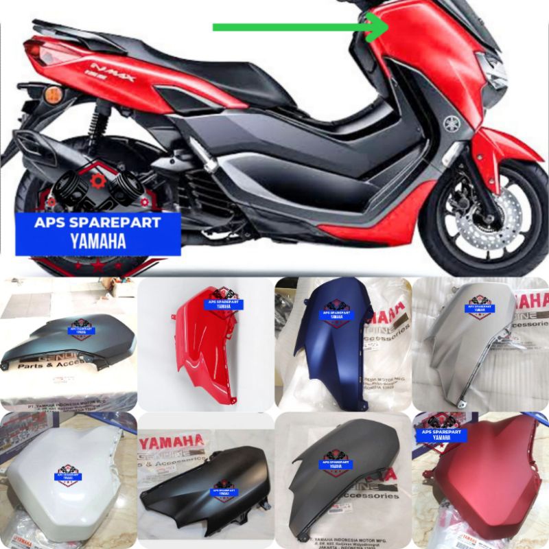 Jual body bodi cowling cover panel samping depan all new nmax kiri ...