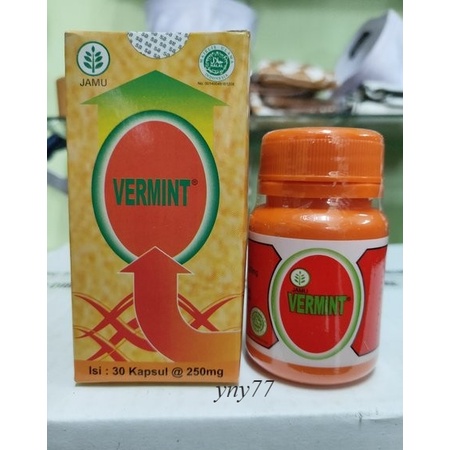 Jual Vermint @30 kapsul l Vermints Obat Tifus. | Shopee Indonesia