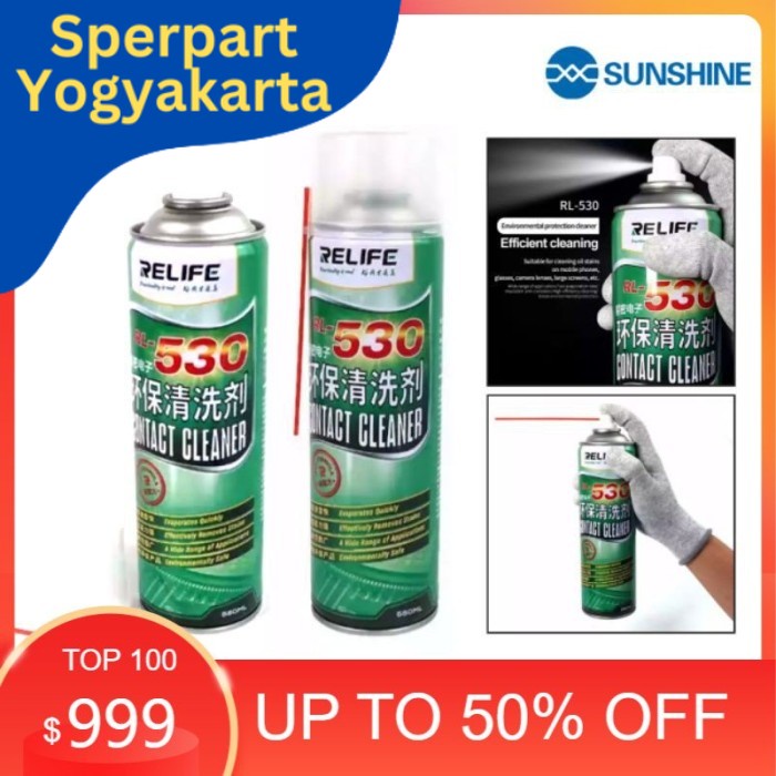 Jual CAIRAN CLEANER RELIFE RL-530 550ML | Shopee Indonesia