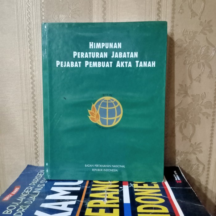 Jual ORI BUKU HIMPUNAN PERATURAN JABATAN PEJABAT PEMBUAT AKTA TANAH | Shopee Indonesia