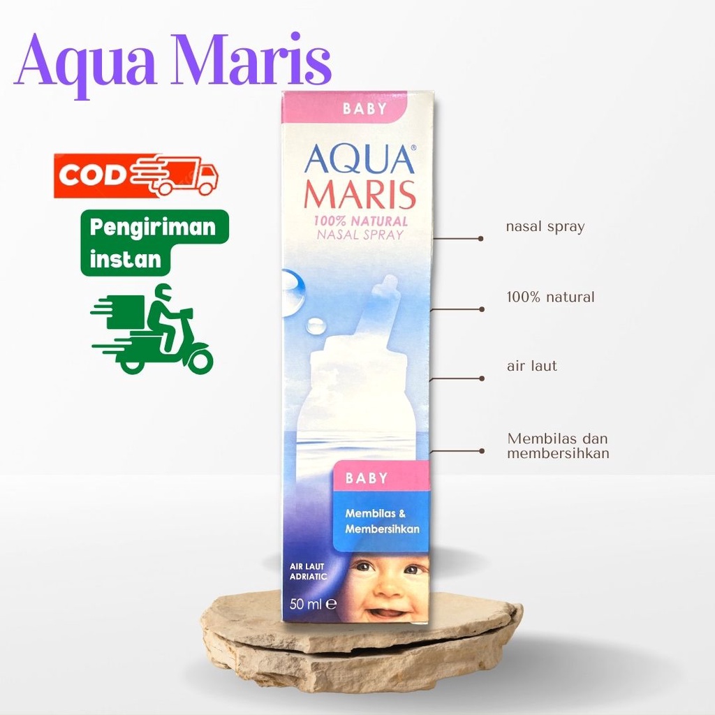 Jual Aqua Maris Baby Nasal Spray 50 ML - Melegakan Hidung Tersumbat ...
