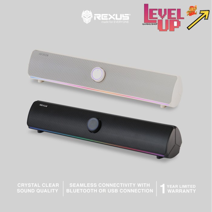 Jual Rexus Astro Soundbar C300 RGB Lighting Bluetooth Audio Speaker C ...