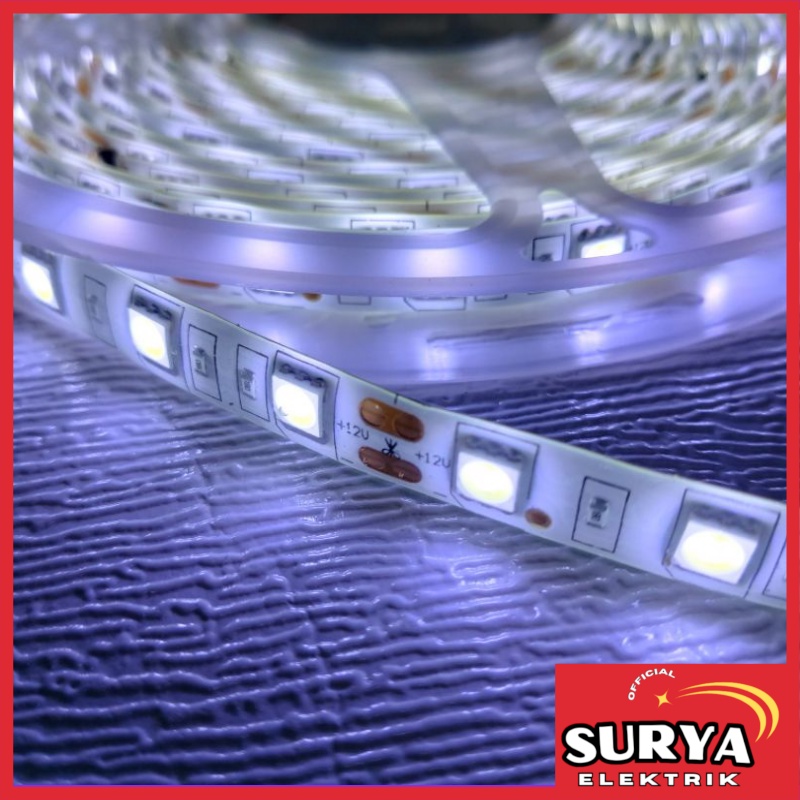 Jual LED Strip 5050 5M (300 Leds) 12V IP65 Lampu Hias Dekorasi Plafon ...