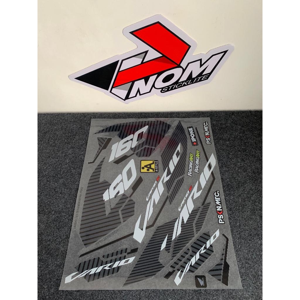 Jual STRIPING TRANSPARAN UV VARIO 160 MALAYSIA STICKER VARIO NEW 160 ...