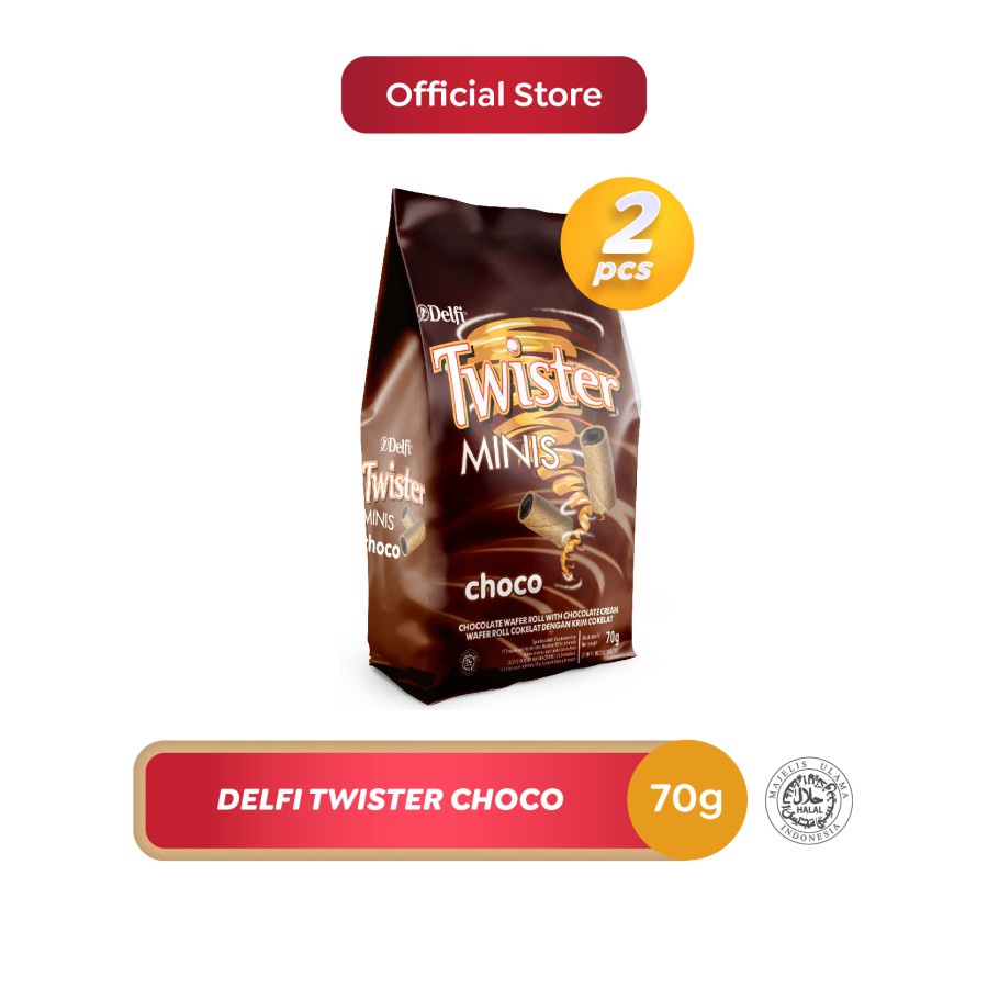 Jual Twister Chocolate 70 g x 2 pcs | Shopee Indonesia