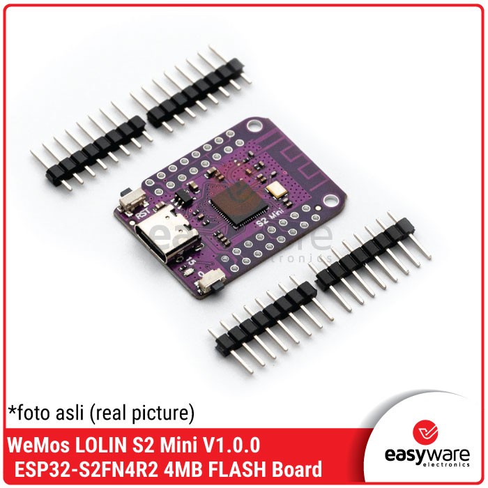 Jual Wemos S2 Mini Esp32 S2fn4r2 4mb Flash Wifi Board Esp32 S2