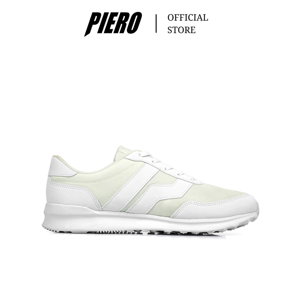 Jual Piero Sepatu Sneakers Pria City Core Big Logo White White ...