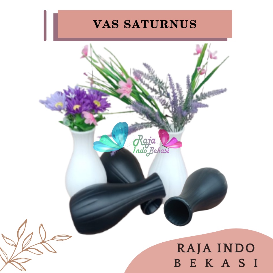 Jual VAS BUNGA SATURNUS Vas Bunga Tanaman Aesthetic Imitasi Plastik ...