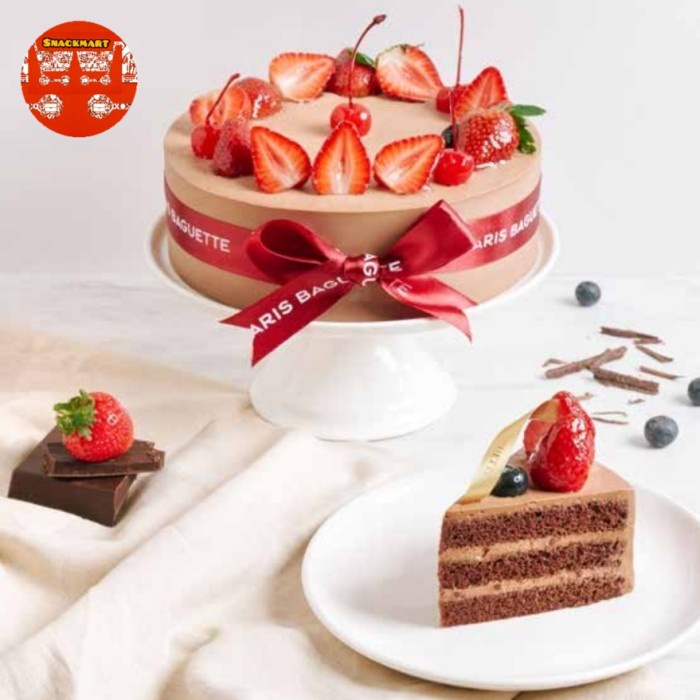 Jual Paris Baguette Fresh Choco Cream Cake Ready Medan / Birthdaycake ...