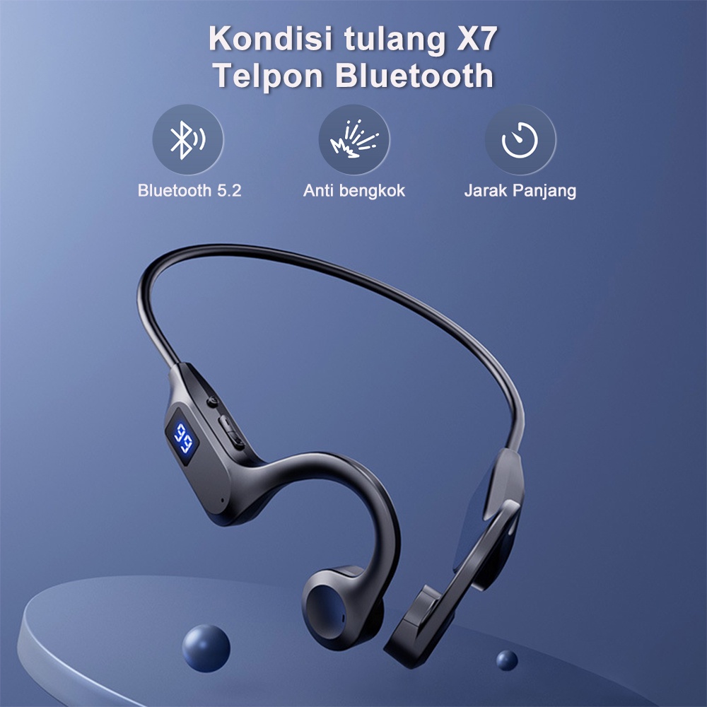 Jual Model Baru Konduksi Udara/Earphone Bluetooth Nyata/Kenakan di ...