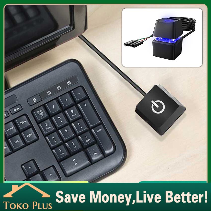 Jual Kabel Front Panel Switch Power Reset Button For PC CPU Komputer ...