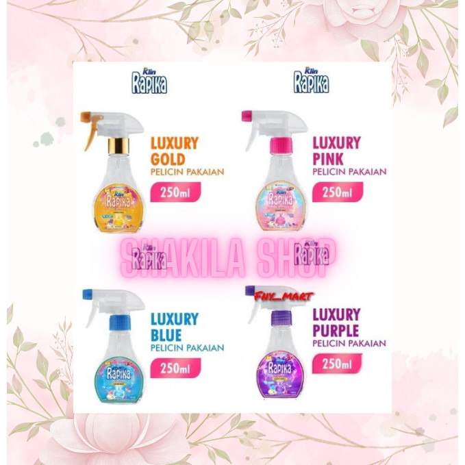 Jual Rapika Semprot Botol Spray Pelicin & Pewangi Pakaian Anti Jamur ...