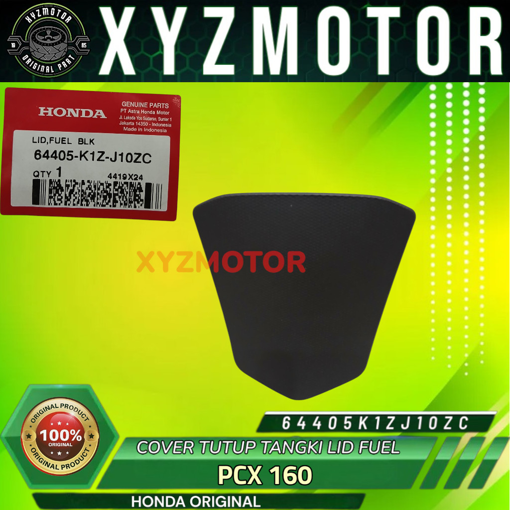 Jual COVER TUTUP TANGKI LID FUEL PCX 160 HONDA ORIGINAL 64405-K1Z-J10ZC ...