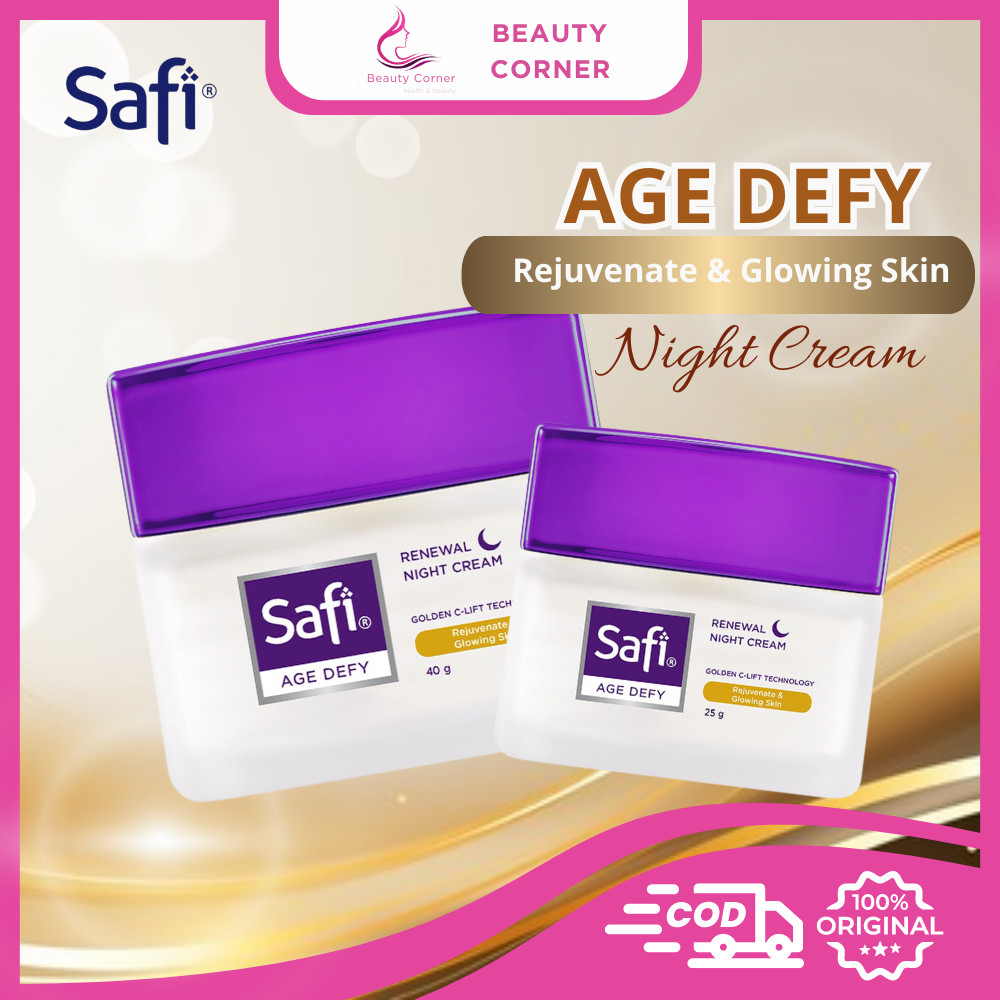 Jual Safi Age Defy Rejuvenate & Glowing Skin Night Cream | Shopee Indonesia
