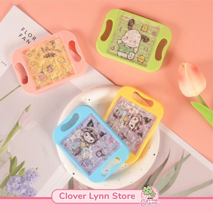 Jual Clover MINI MAZE BALL TABLET mainan labirin labyrinth seru cls ...