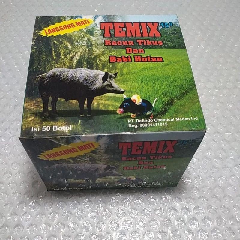 Jual (1 Box 50pcs) Temix Temik botol devindo 15G original asli | Shopee ...