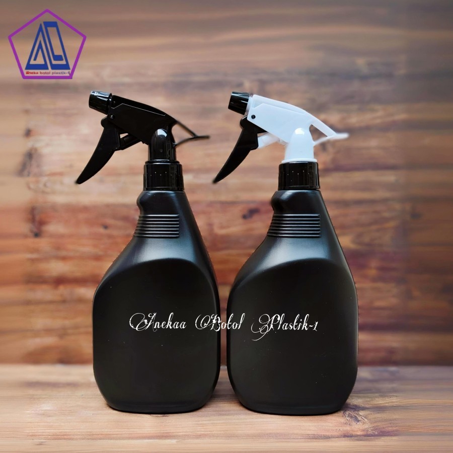 Jual Botol Spray Triger 500ml Hdpe Hitam / Botol Triger 500ml | Shopee Indonesia