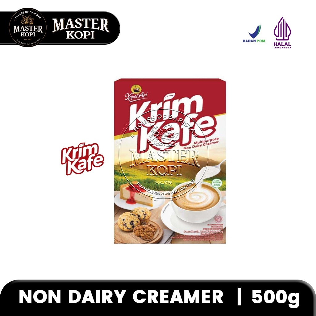 Jual Krim Kafe 500gr Kapal Api / Non Dairy Creamer / Krimer | Shopee ...