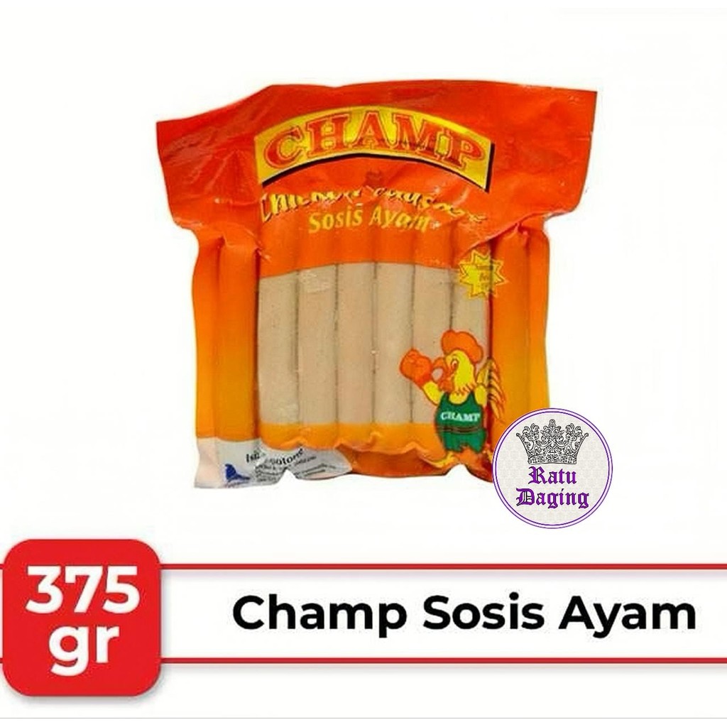 Jual Champ Sosis Ayam Chicken Sosis 375gr | Shopee Indonesia
