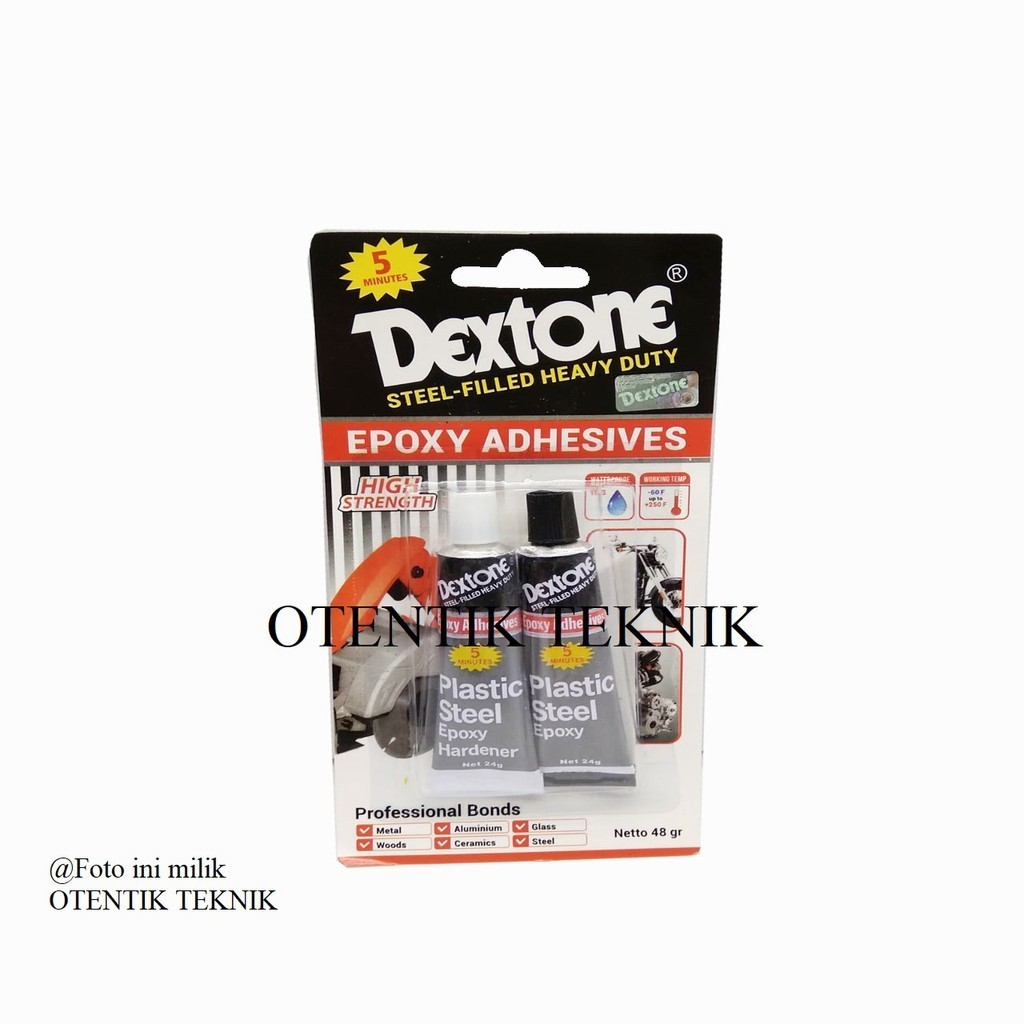 Jual DEXTONE 5 MENIT - LEM BESI CAMPUR EPOXY LIMA MENIT - DEXTONE EPOXY ...