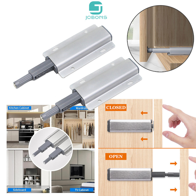 Jual Magnet Pintu Lemari Laci Panjang Push to Open Clip | Shopee Indonesia