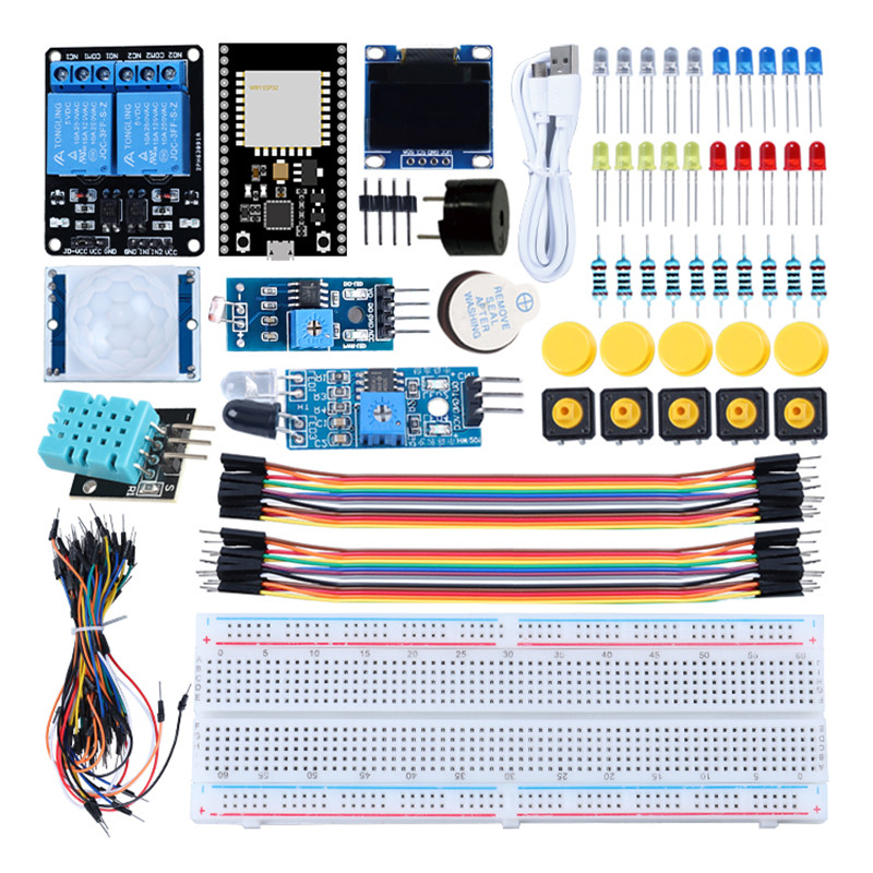 Jual Tscinbuny Esp32 Complete Kit For Arduino Starter Kit Programming Project Breadboard