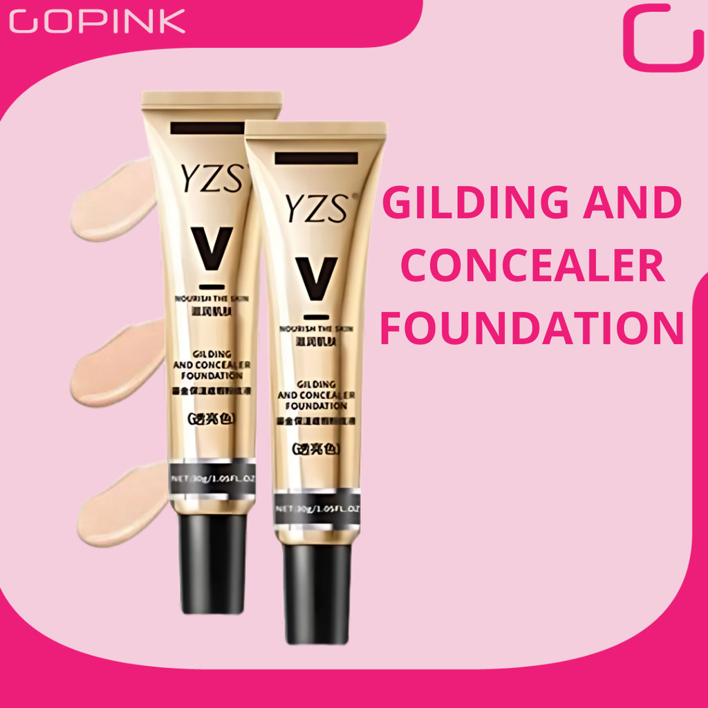 Jual YZS Liquid Matte Foundation Full Coverage Waterproof Oil Control ...