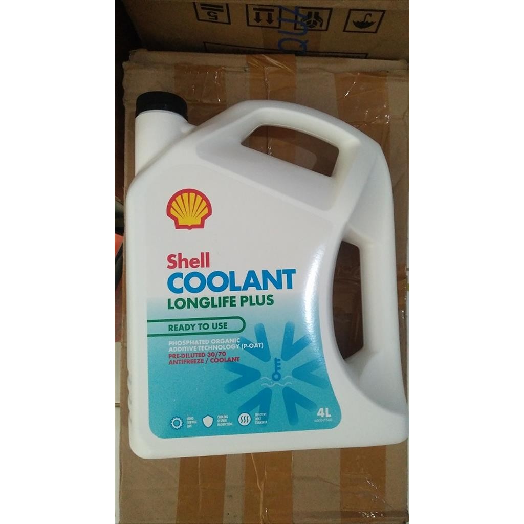 Jual Air Radiator Coolant Shell Longlife Plus 4 Liter Original | Shopee ...