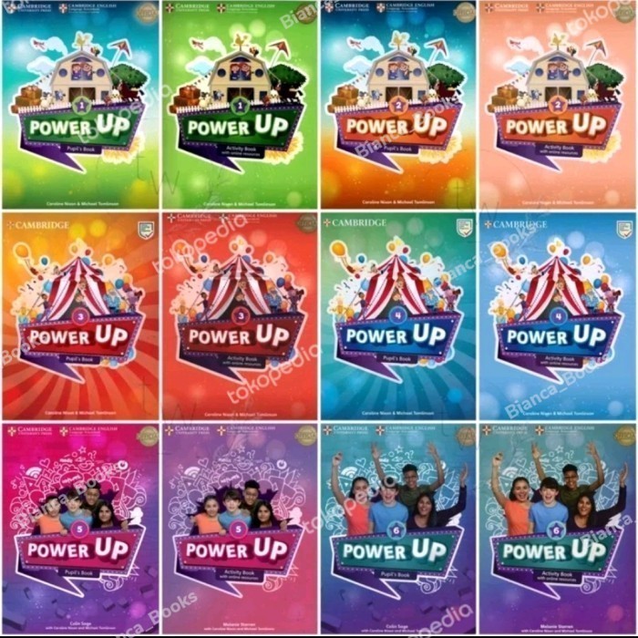 Jual BUKU FISIK Cambridge Power Up Start Smart 123456 Pupil’s Book ...