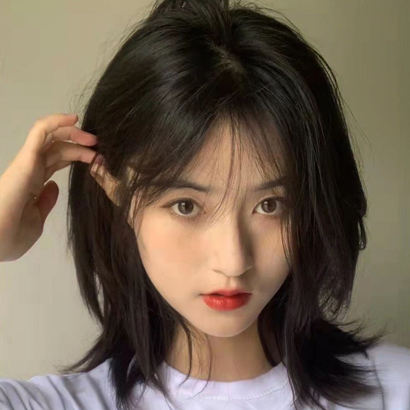 Jual Rambut palsu Jepang kepala penuh wanita medium dan panjang ekor ...