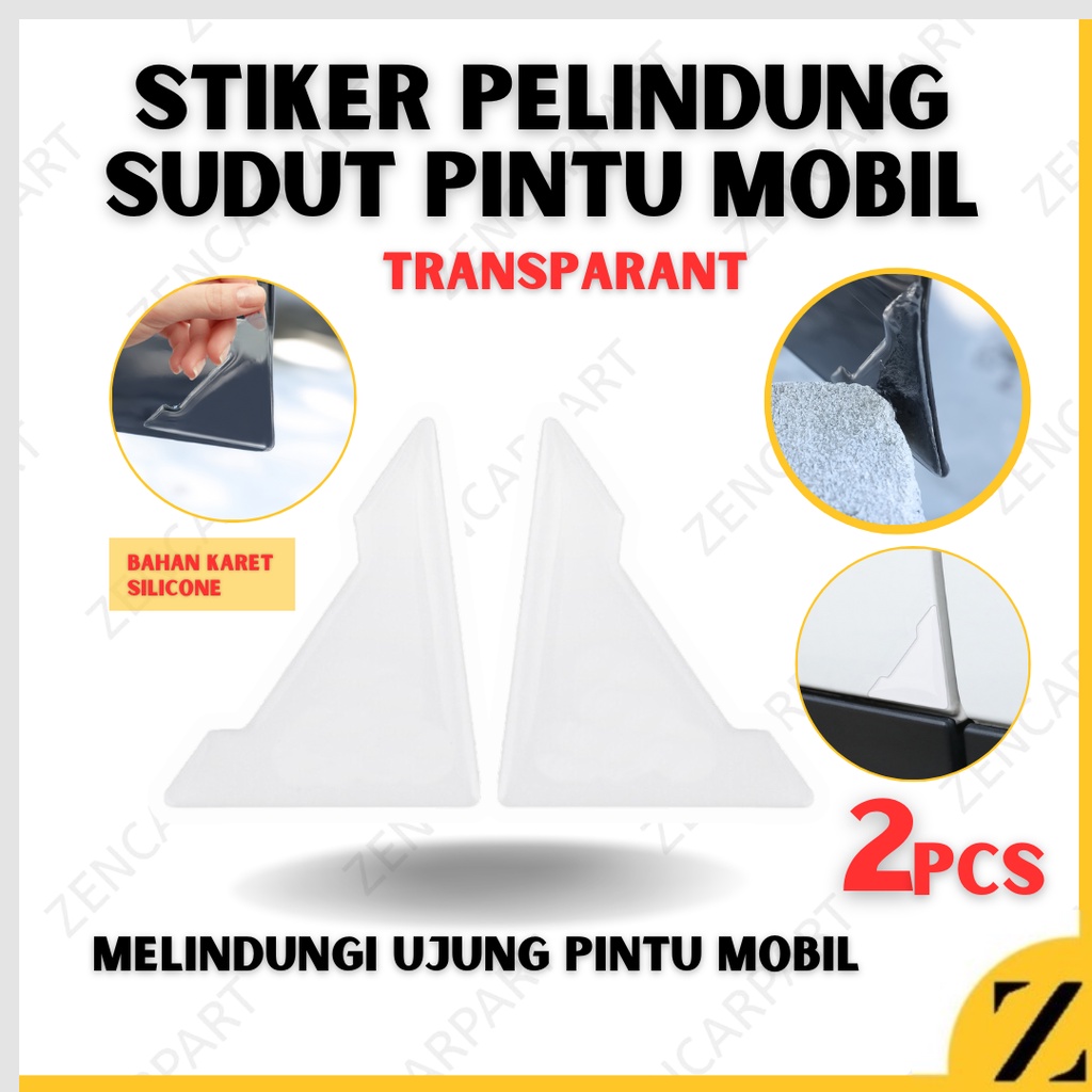 Jual Karet Pelindung Sudut Ujung Siku Pintu Bawah Mobil Silikon Anti ...