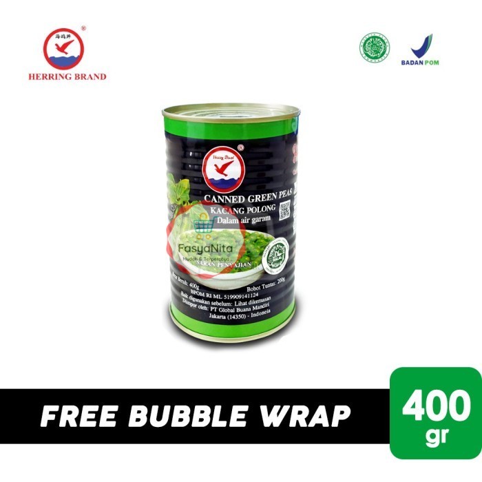 Jual Herring Green Peas / Kacang Polong (Kaleng 400gr) - FasyAnita Mart ...