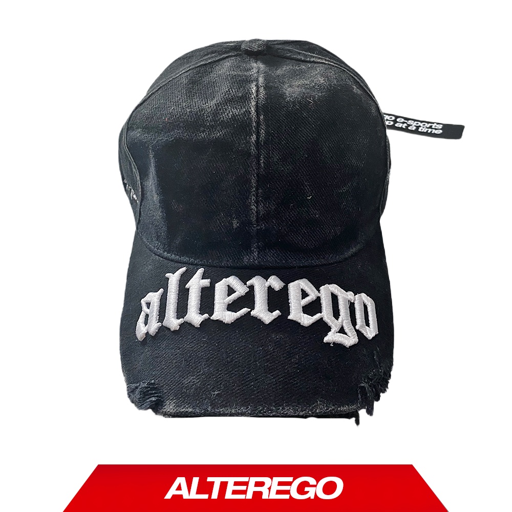 Jual ALT 390 Distressed Cap Black | Shopee Indonesia