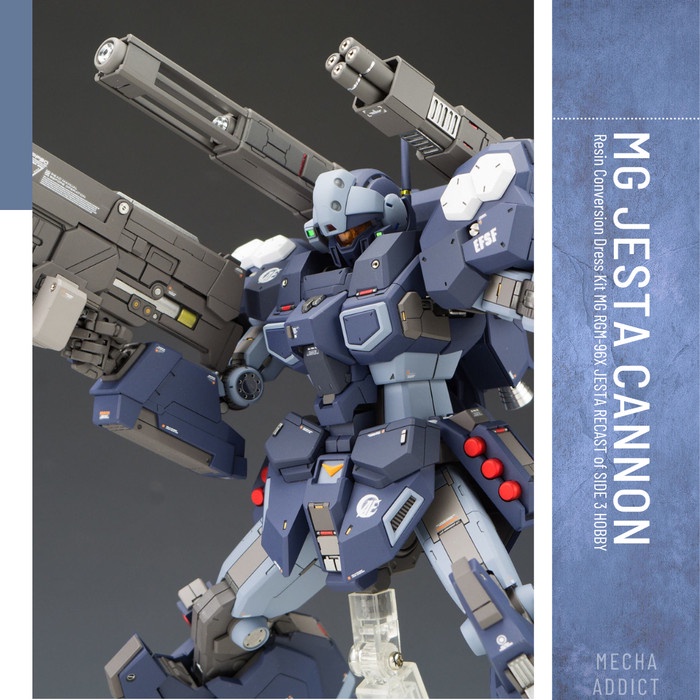Jual MG Jesta Cannon Resin Conversion Dress Kit by Side 3 Hobby ...