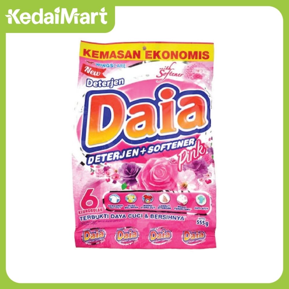 Jual Daia Deterjen + Softener 555 Gram | Shopee Indonesia