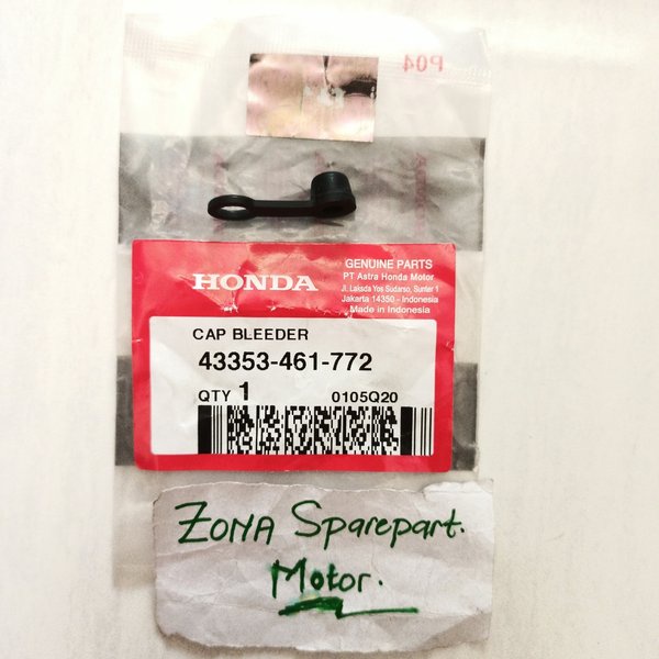 Jual Cap Bleeder Karet Tutup pembuangan minyak rem AHM 43353 461 772 ...
