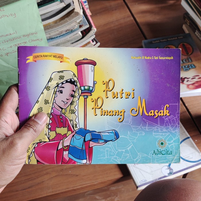 Jual Putri pinang masak cerita rakyat Melayu | Shopee Indonesia