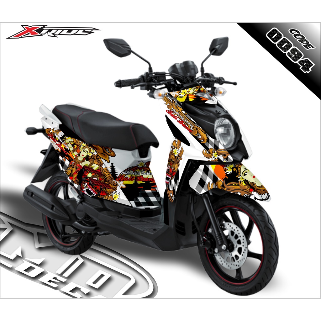 Jual 0094 Sticker Decal X-RIDE LAMA DESAIN BEBAS ,LEAK BALI Sticker ...