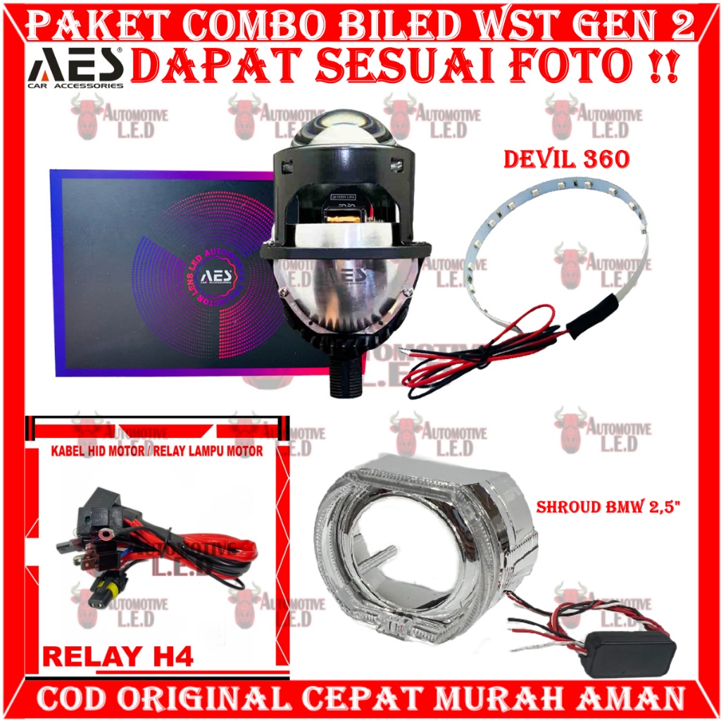 Jual COMBO PAKET HEMAT BILED WST GEN 2 ORIGINAL BILED WST AES PAKETAN ...