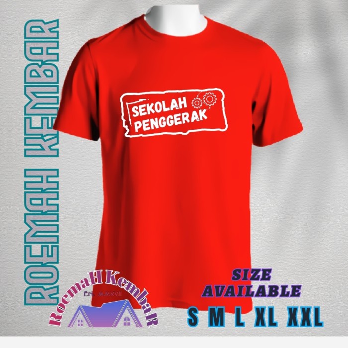 Jual KAOS BAJU GURU PENGGERAK / KAOS MERDEKA BELAJAR / KURIKULUM ...