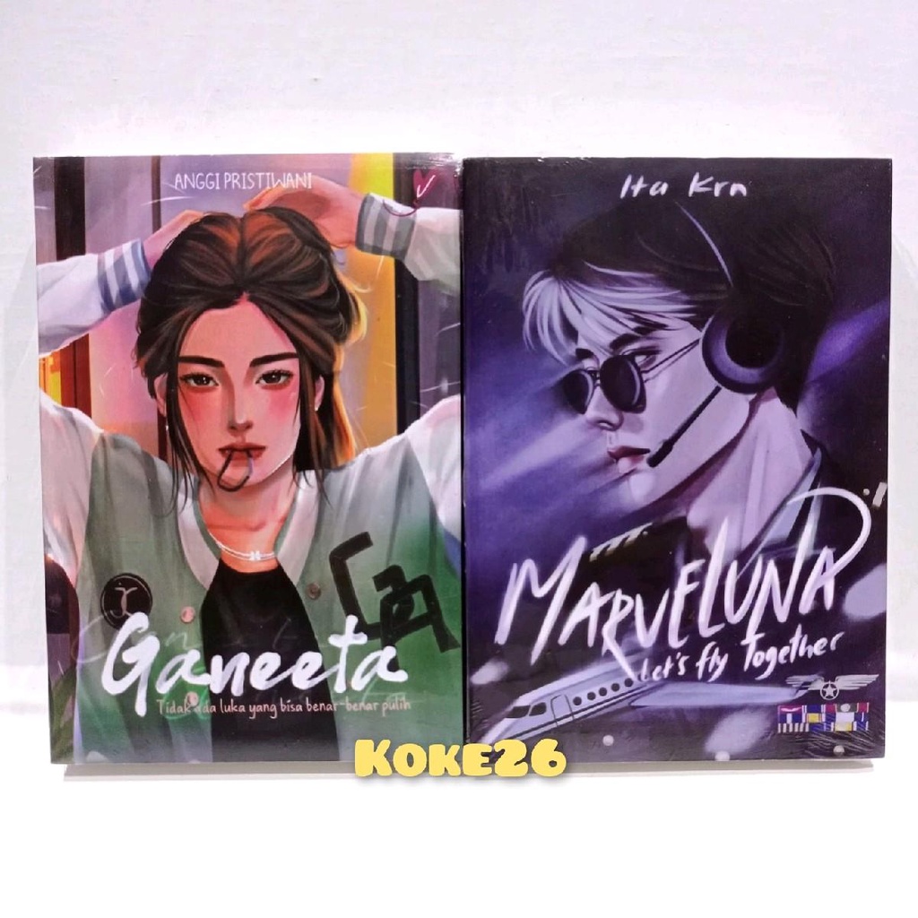 Jual PAKET 2 NOVEL GANEETA, MARVELUNA | Shopee Indonesia
