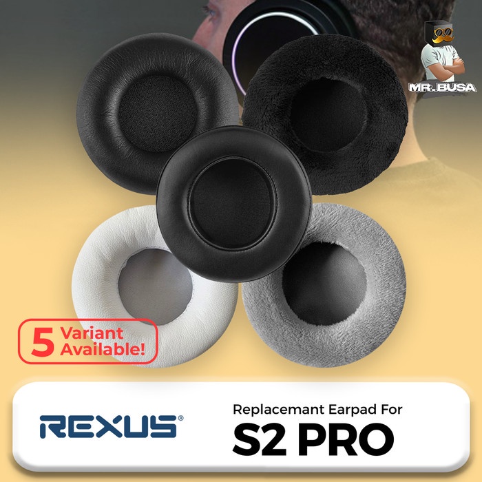 Jual Earpad Earcup Ear Cushion Rexus S2 Pro S 2 S2Pro Busa Bantalan ...