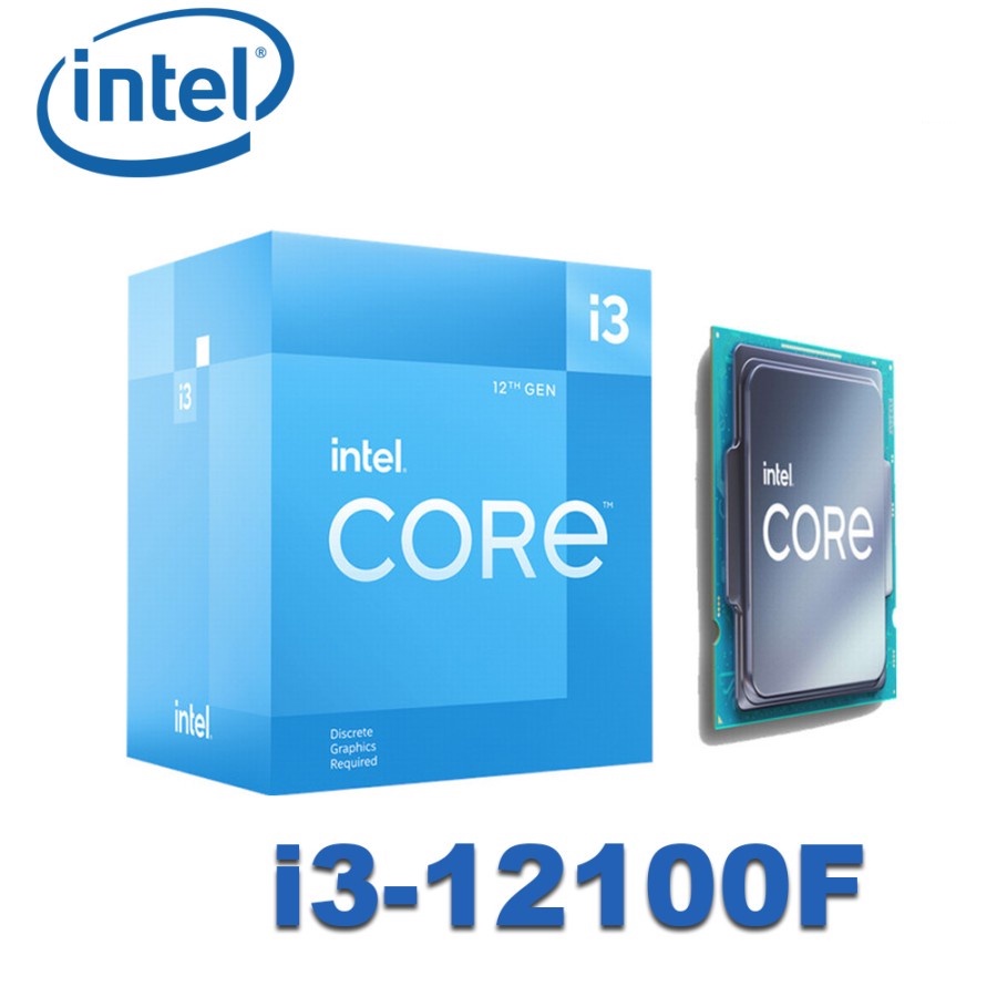 Jual PT- Processor Intel Core i3 12100F LGA 1700 BOX | Shopee Indonesia