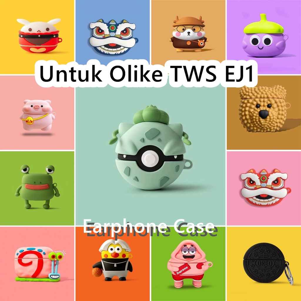 Jual 【variety】Untuk Olike TWS EJ1 Case Anime kartun beruang durian Soft ...